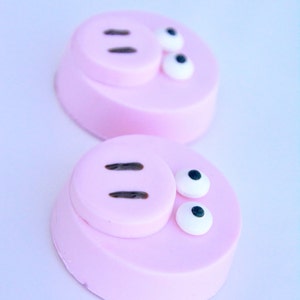 Pig Chocolate Covered Oreos 12, Peppa Pig Favors, Pig Favors, Farm ...