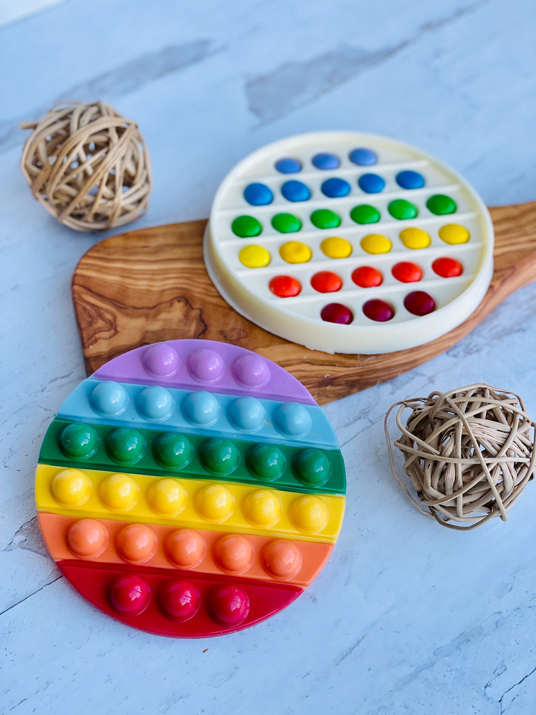 Chocolate Pop It Pop Its Fidget Toy Pop It Favors Pop It - Etsy Australia
