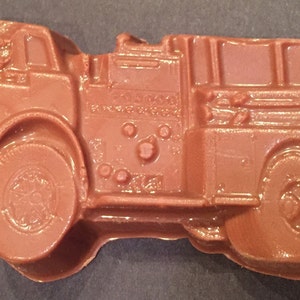 Chocolate Firetrucks (12), Chocolate Firetruck Favors, Chocolate ...