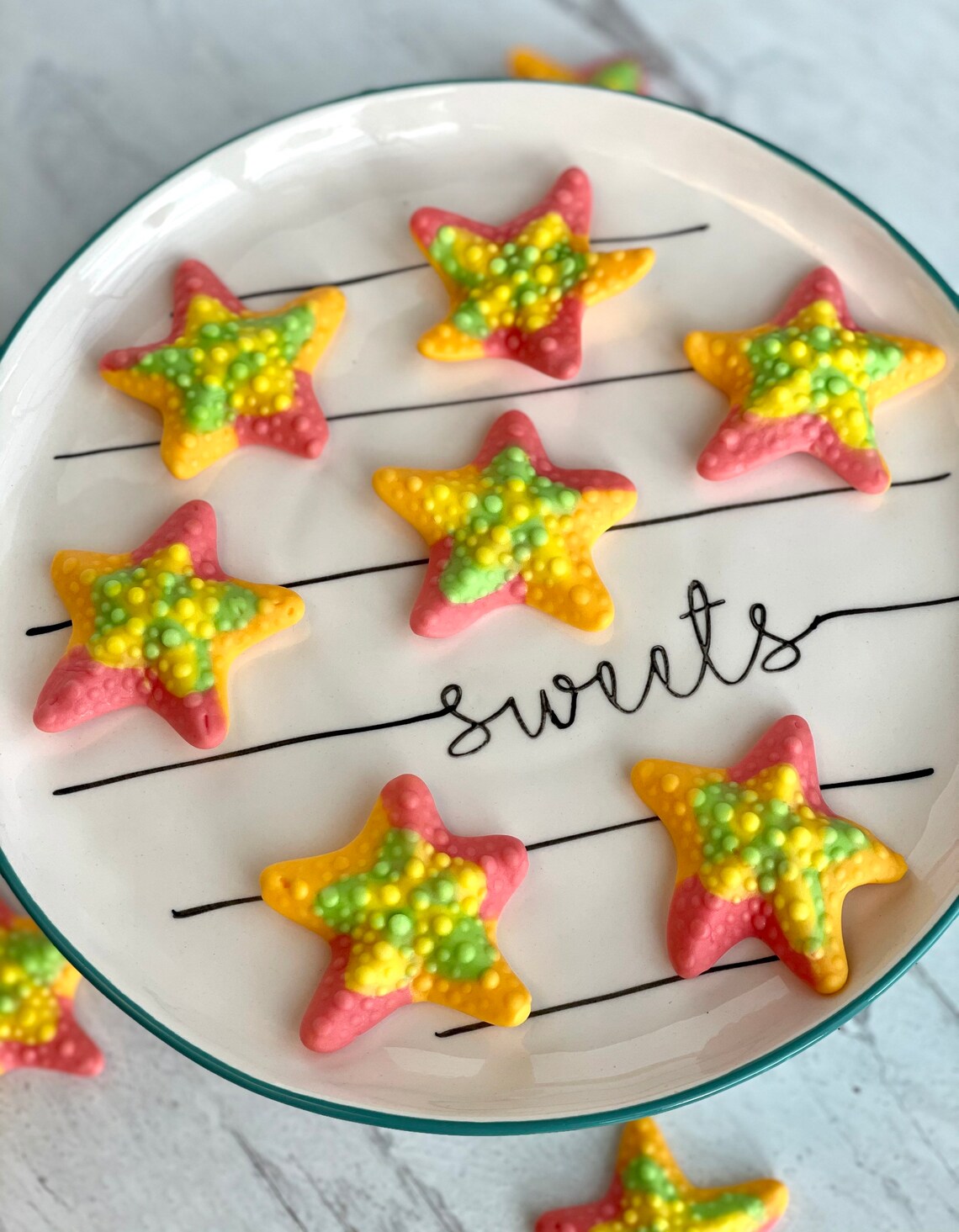 Gummies Gummy Starfish Gummy Candy Candy Box Candy Cart | Etsy