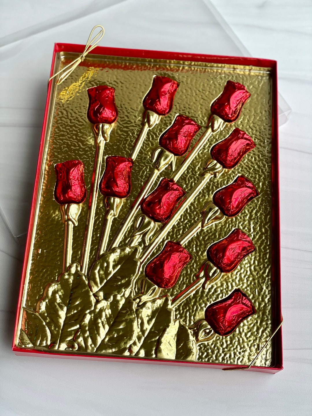 Dozen Roses, Red Roses, Rose Bouquet, Valentines Gift, Gift for Her ...