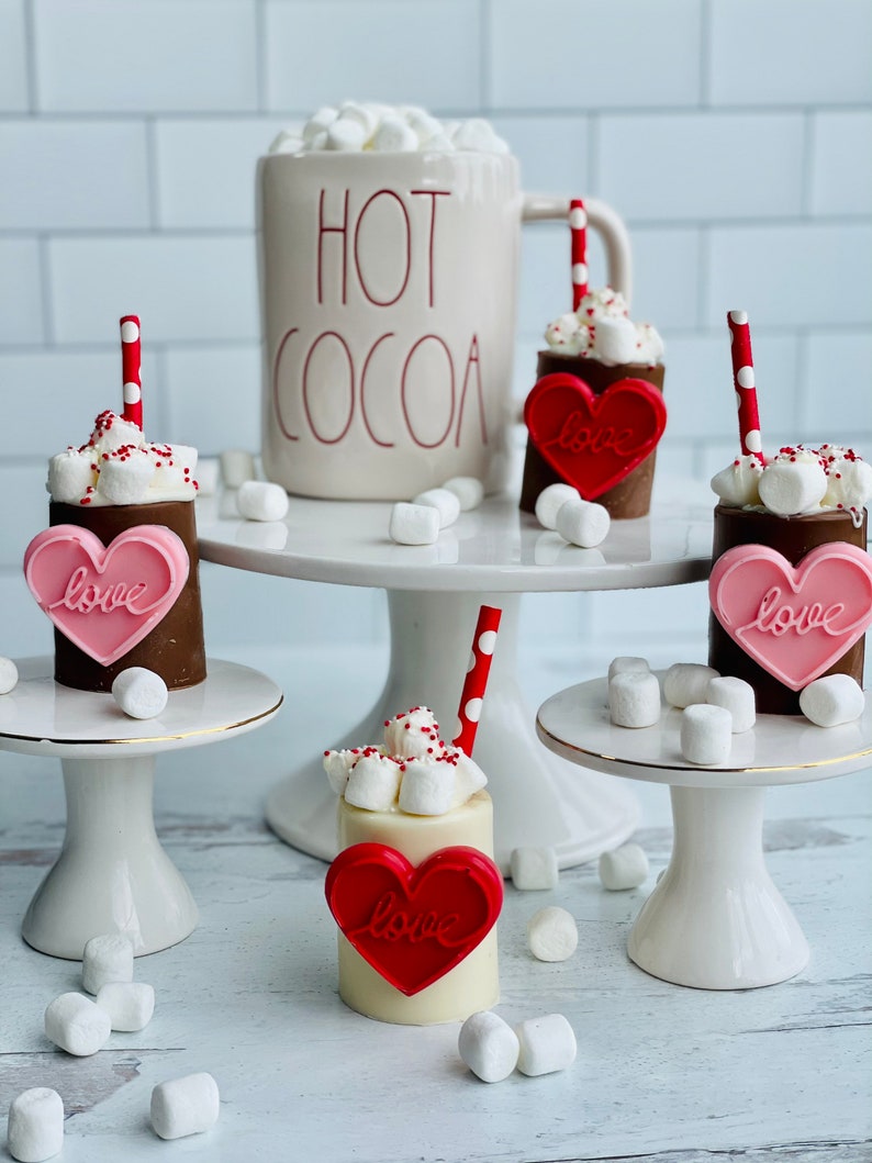 Set of 2 Hot Chocolate Bomb Shots, Hot Cocoa Bomb Shot Glass, Chocolate ...