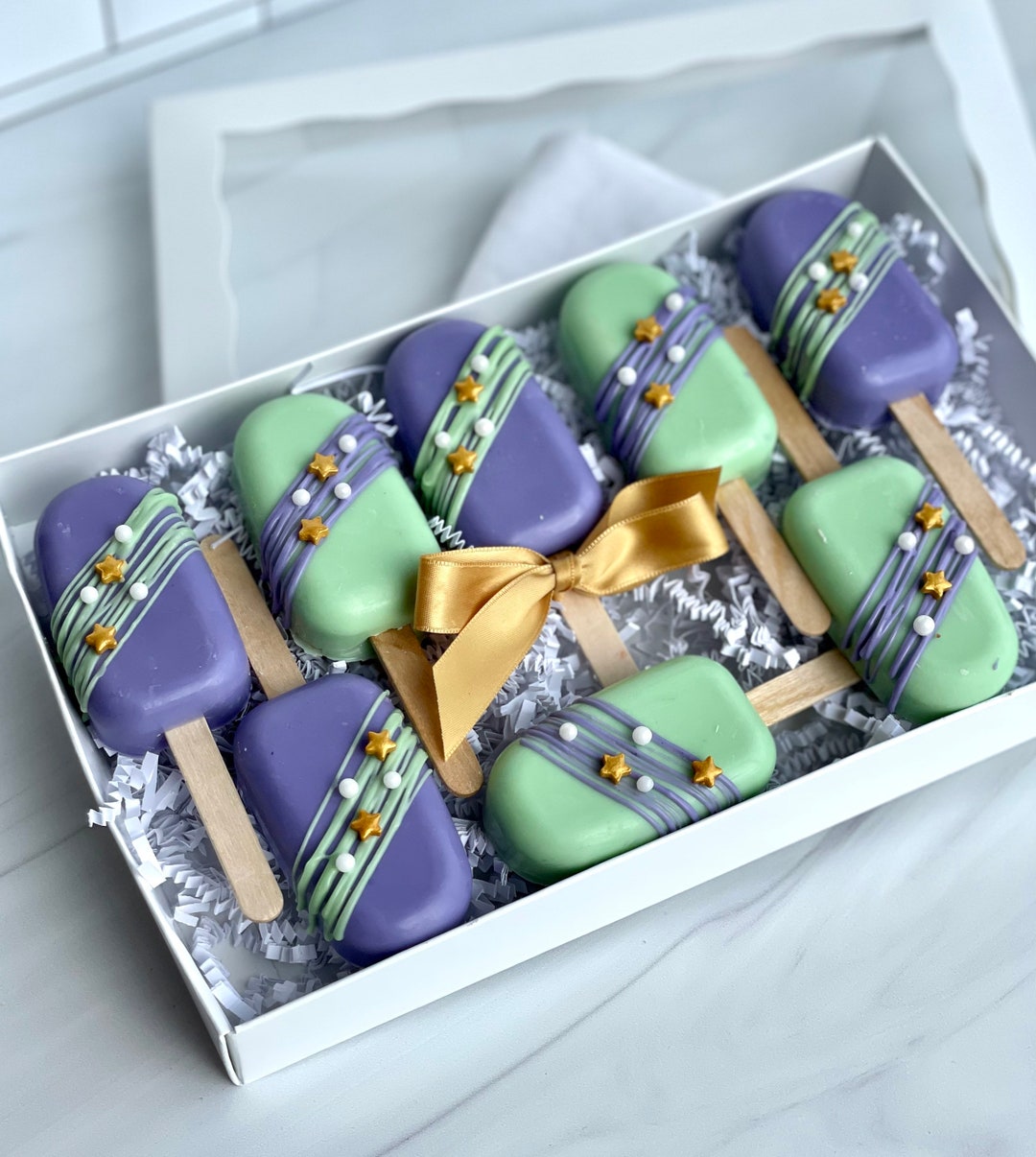 Baby Shower Favor Cakesicles, First Birthday, Elegant Wedding ...