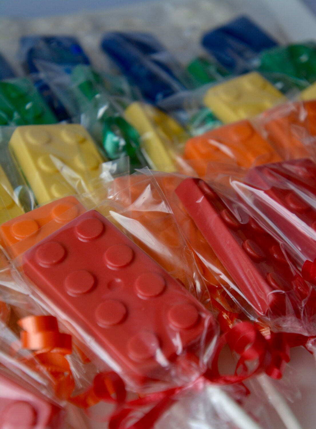 Brick Lollipops 12 Building Brick Chocolate Blocks - Etsy