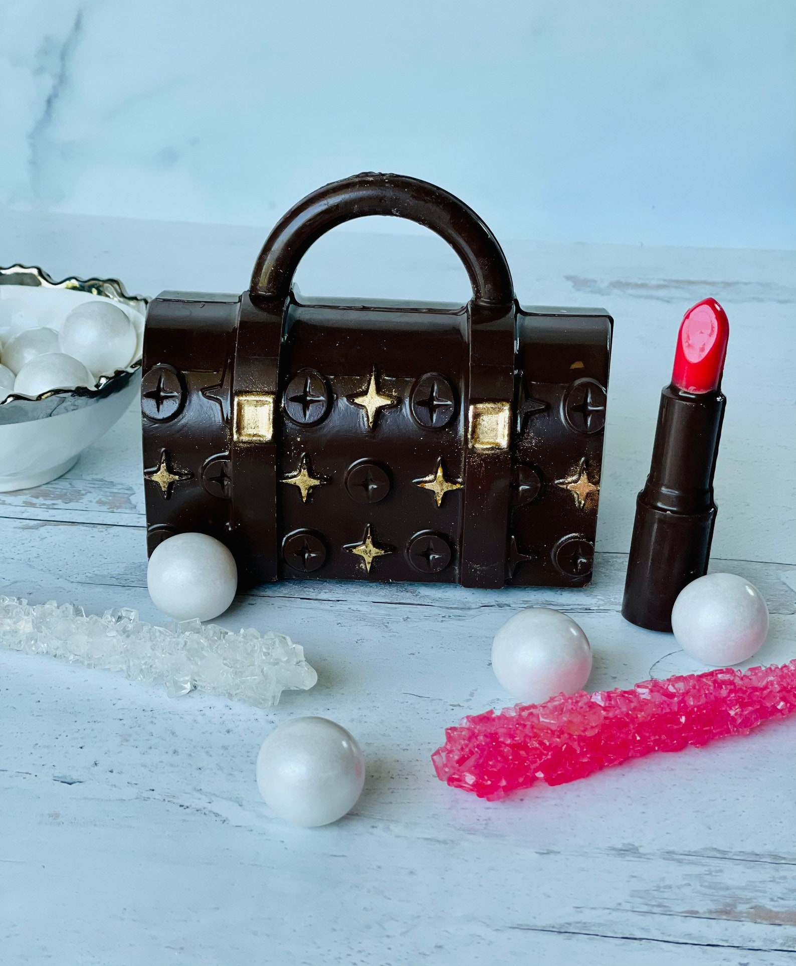 Breakable Chocolate Purse, Mothers Day, Gifts for Her, Diva, Chocolate ...