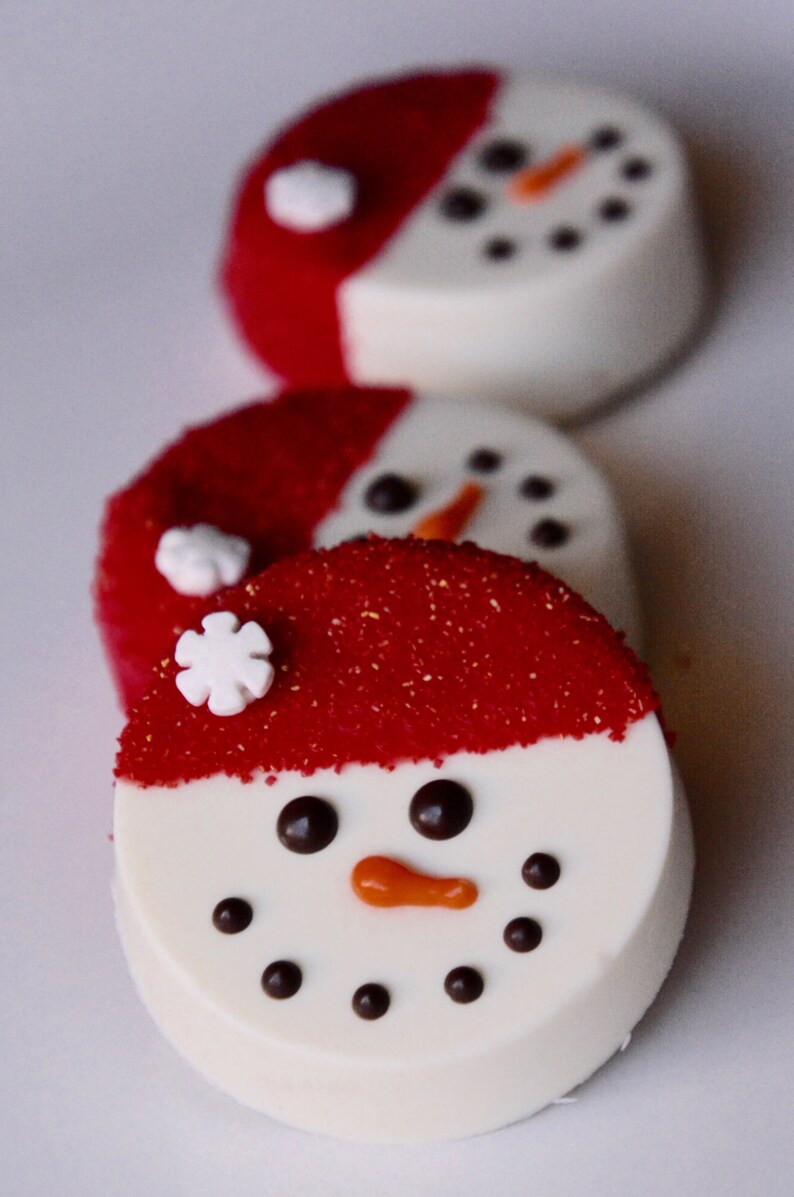 Chocolate Covered Oreo Snowman (12), Christmas Candy, Chocolate Gifts ...