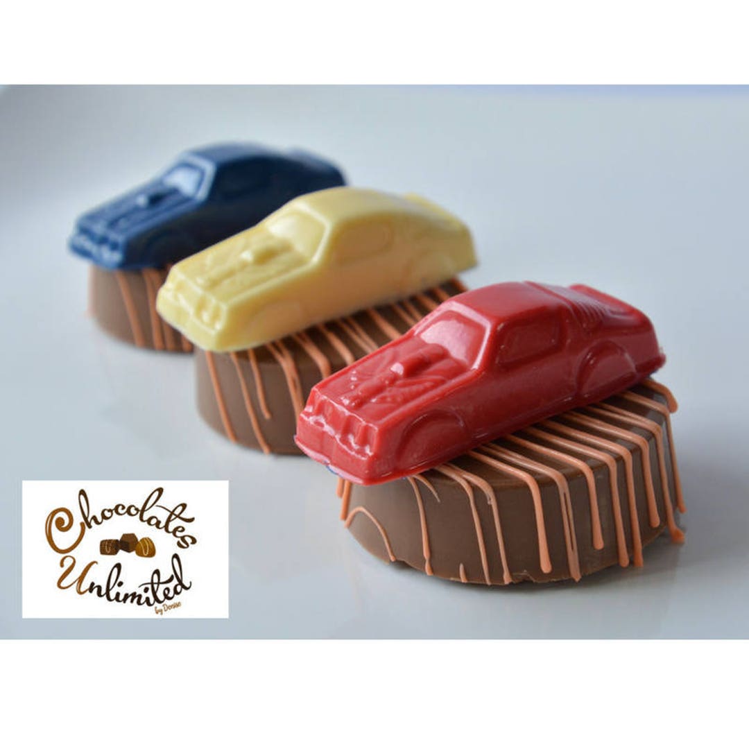 Chocolate Car Cookie (6), Candy Car, Chocolate Car Favors, Chocolate ...