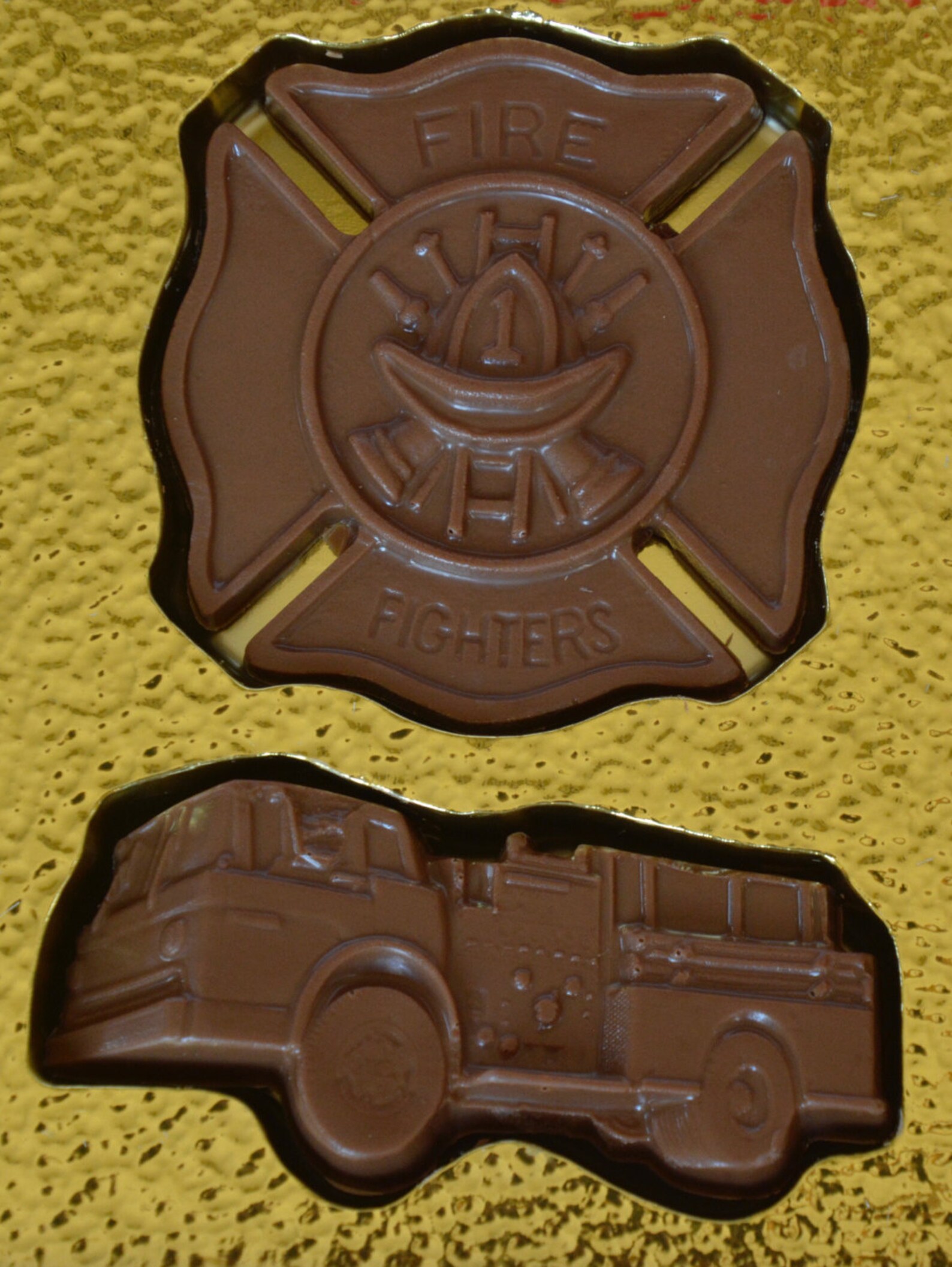 Chocolate Fireman Firemen Chocolates Firefighter Chocolates | Etsy