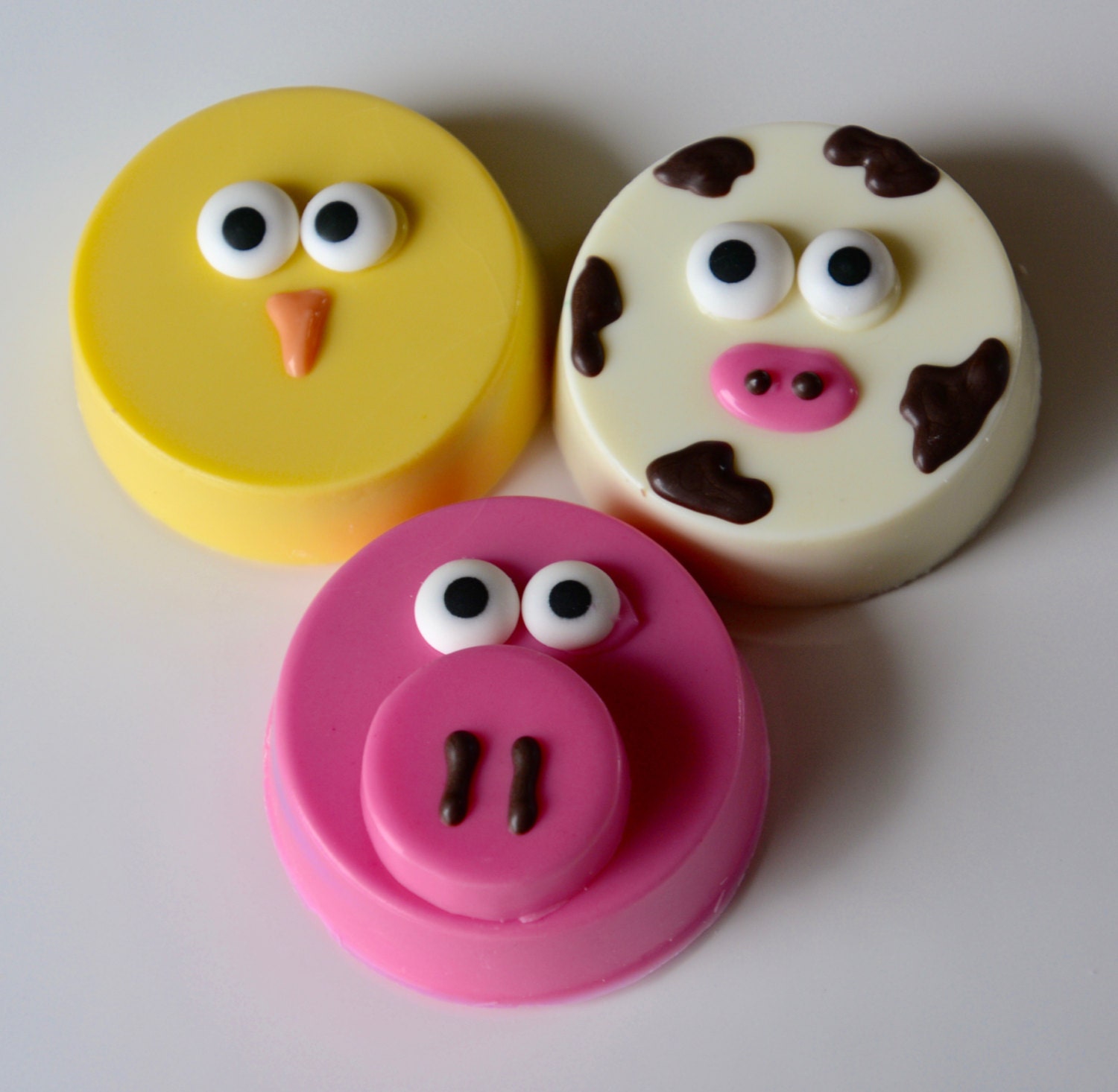 Chocolate Cow Favors (12), Cow Cookies, Cow Chocolates, Farm Party ...