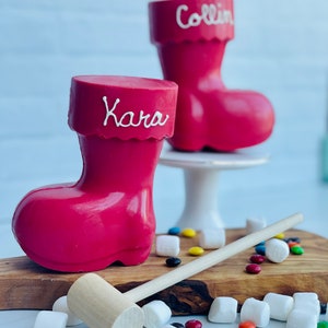 Breakable Chocolate Boot, Christmas , Stocking, Elf Kit, Stocking ...