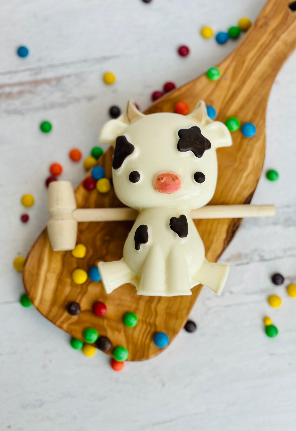 Breakable Chocolate Cow, Easter Basket, Easter Gift, 4H, Cow Chocolate ...