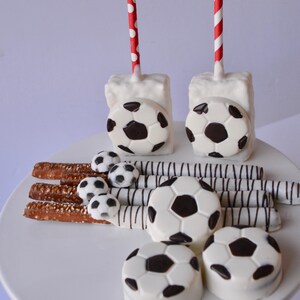 Soccer Chocolate Covered Oreos - Etsy