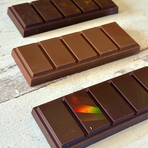 Holographic Chocolate Bars (set of 4) - Etsy