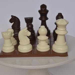 Chocolate Chess Set - Etsy