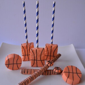 Basketball Themed Chocolate Covered Oreos - Etsy