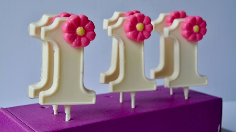 Chocolate Lollipop Number ONE (12), First Birthday Lollipops, Chocolate ...