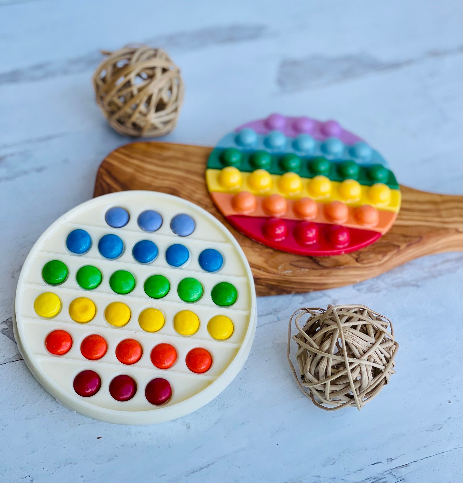 Chocolate Pop It Pop Its Fidget Toy Pop It Favors Pop It - Etsy