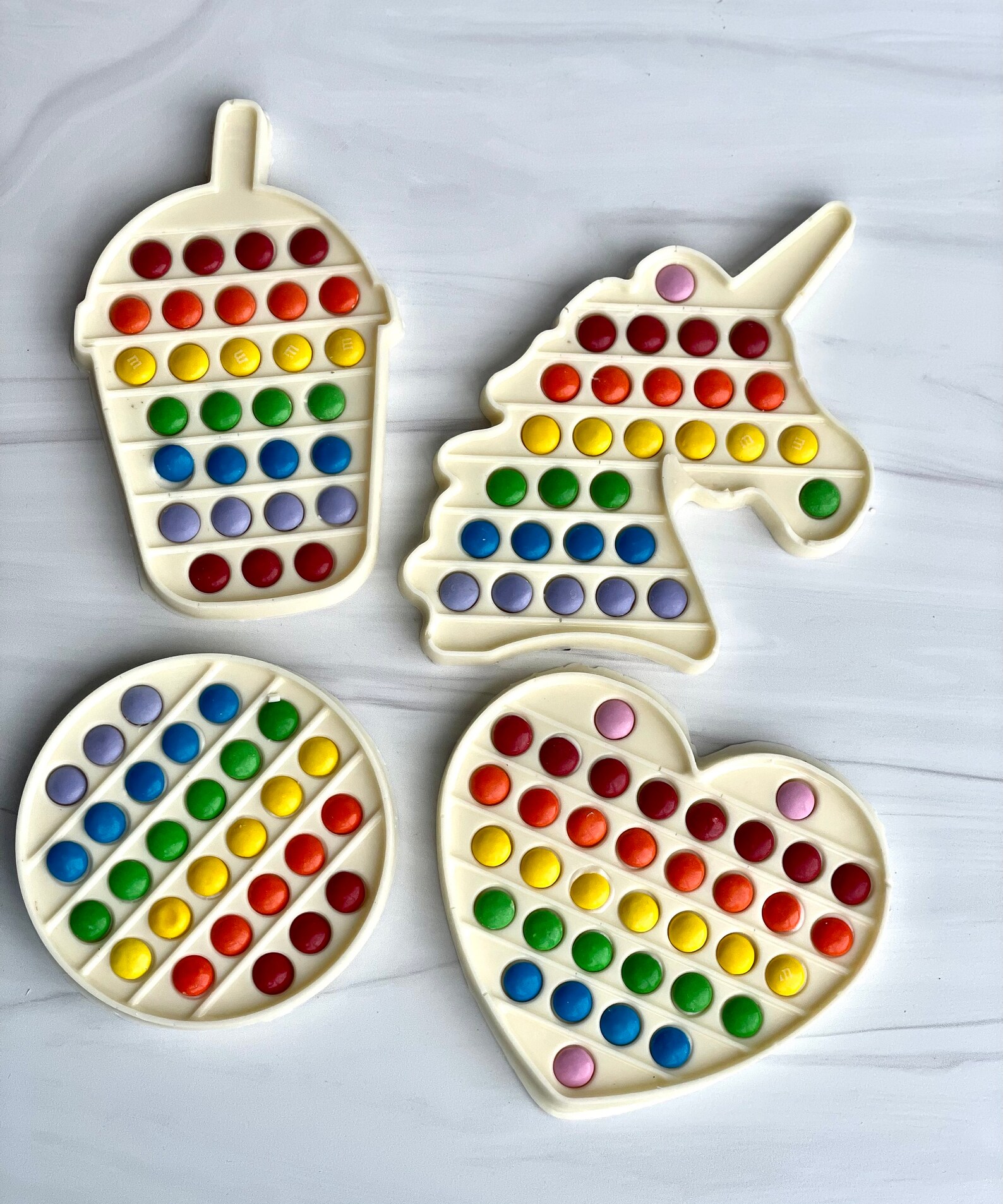 Chocolate Pop It Pop Its Fidget Toy Pop It Favors Pop It - Etsy