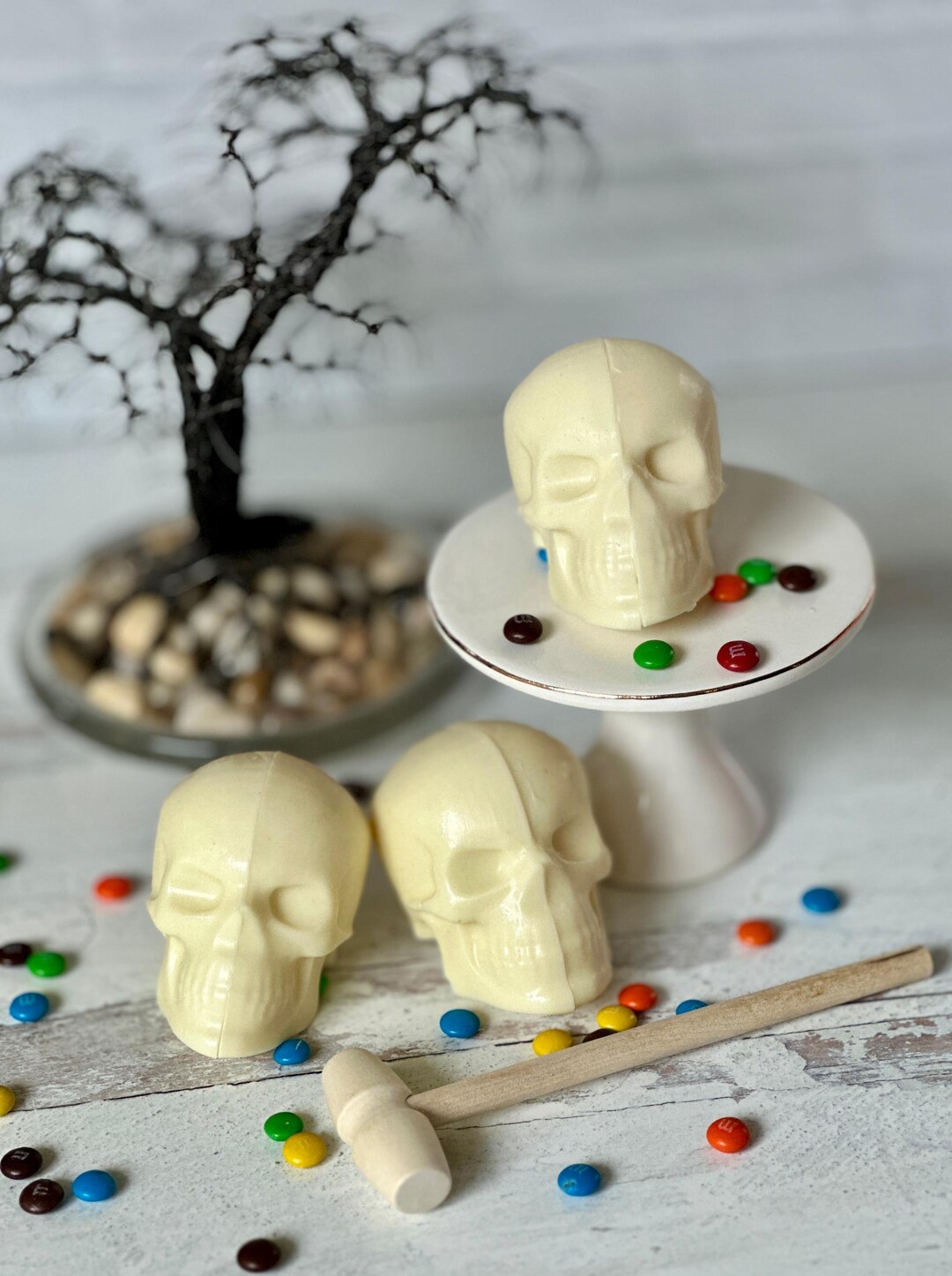 Mini Skull Breakable Chocolate (box of 3) - Etsy