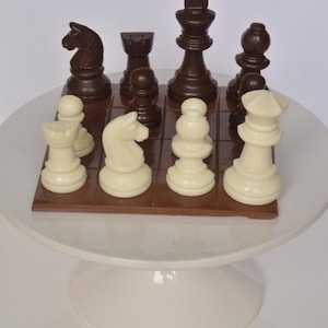 Chocolate Chess Set - Etsy
