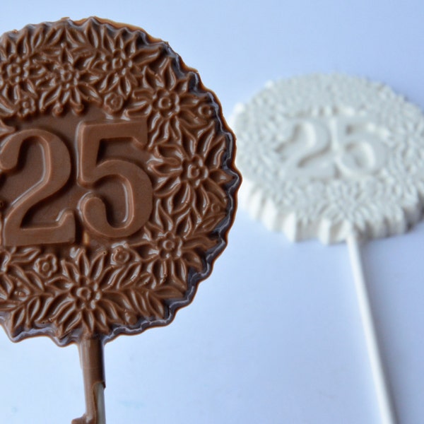 Chocolate Number 25 - Etsy
