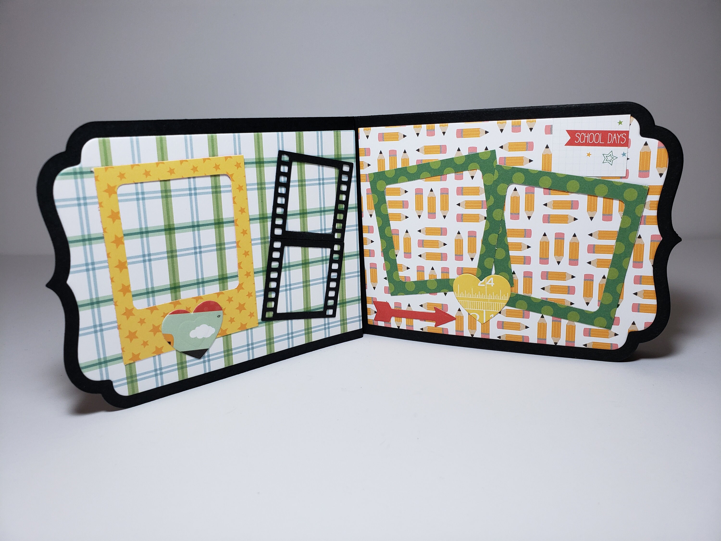 School Mini Album, School Days Mini Album, School Days Scrapbook ...