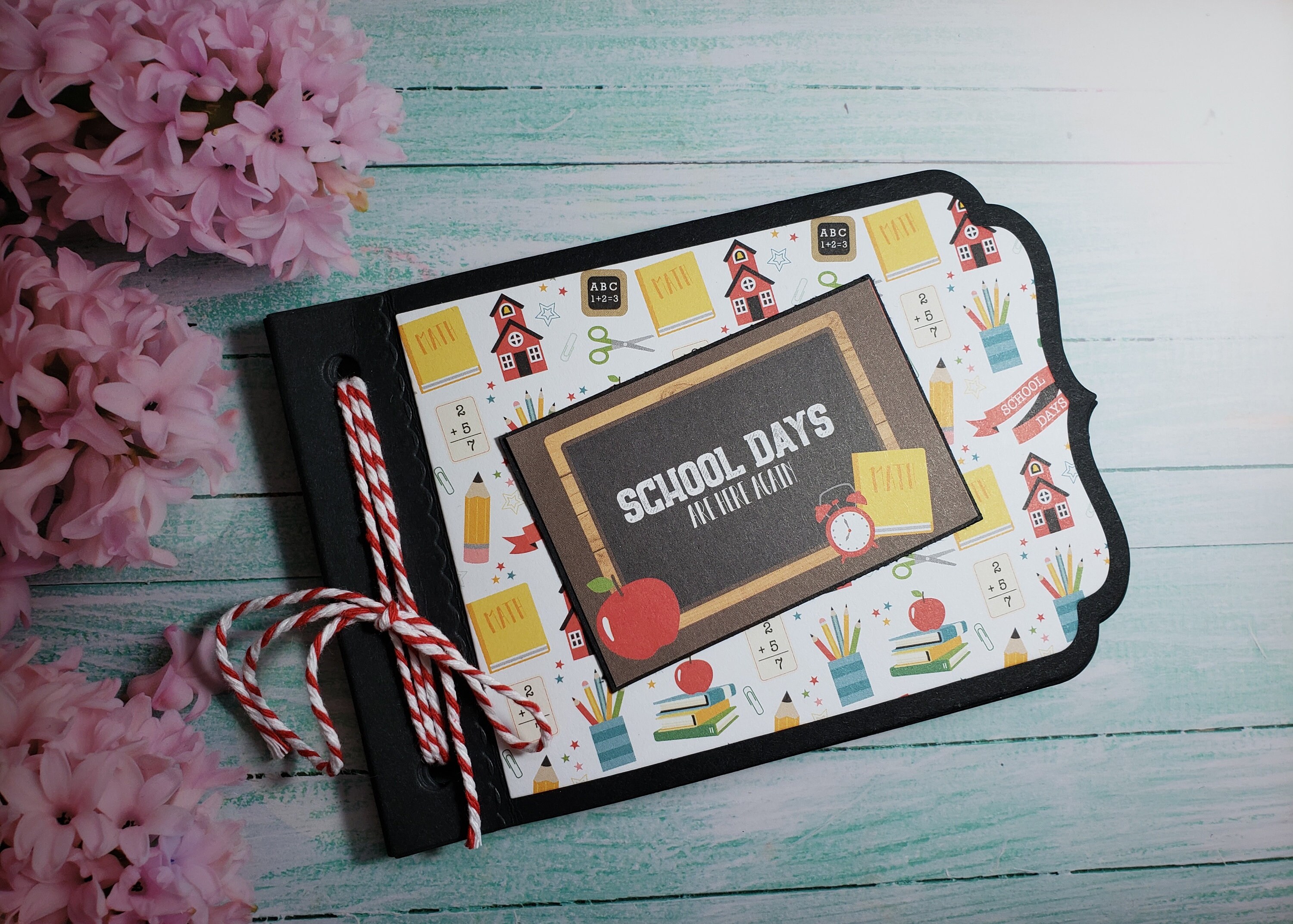 School Mini Album, School Days Mini Album, School Days Scrapbook ...
