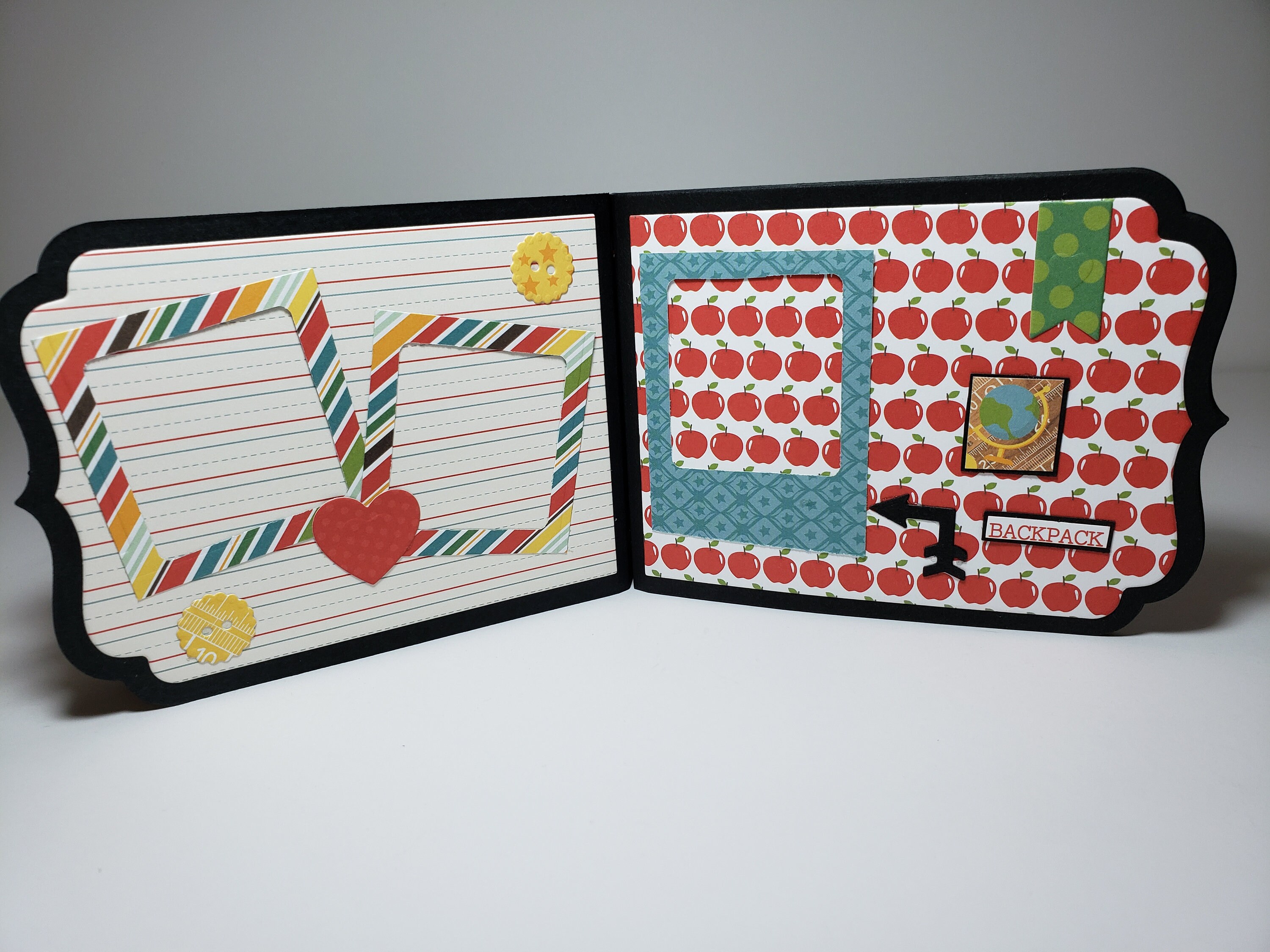 School Mini Album, School Days Mini Album, School Days Scrapbook ...