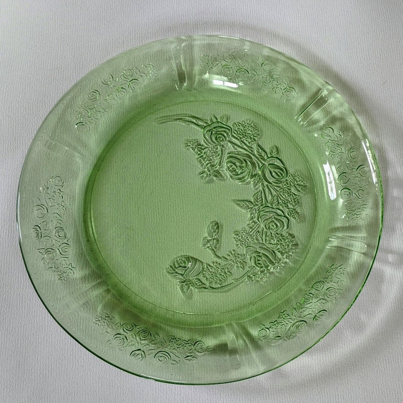 3 GREEN SHARON PATTERN 6 Plates Bread & Butter - Etsy