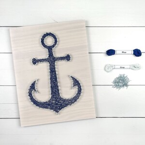 Anchor String Art Kit DIY Kit Includes All Craft Supplies - Etsy