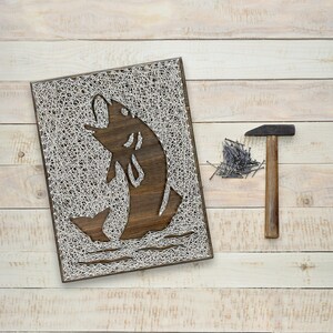 Fish String Art Kit DIY Arts and Craft Kit for Adults All - Etsy