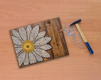 5 X 5 4 Leaf Clover String Art Kit DIY Adult - Etsy