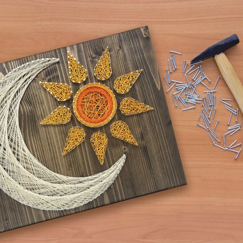 Oak Tree String Art Kit DIY Kit Includes All Supplies - Etsy