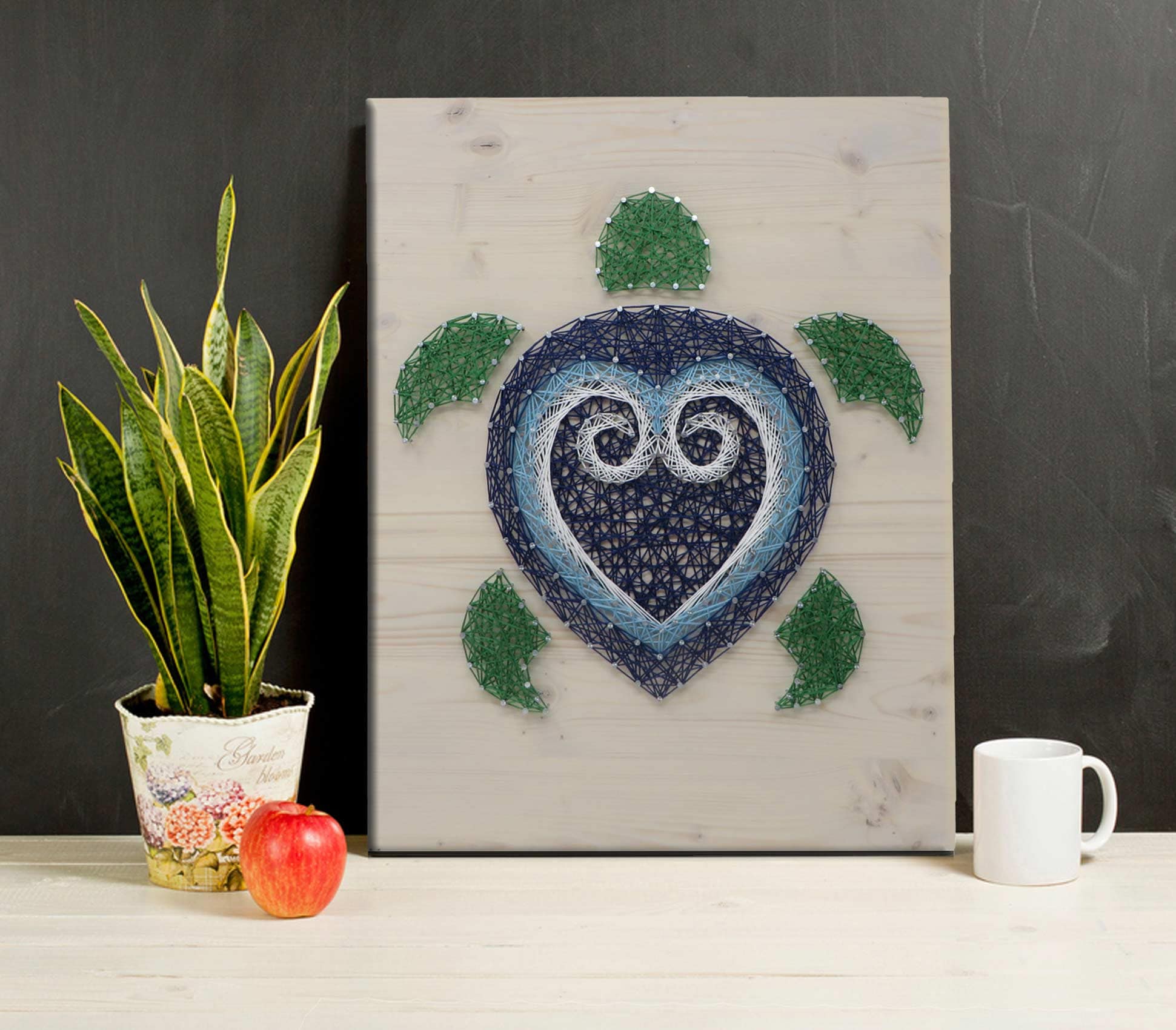 Turtle String Art Kit DIY Kit Includes All Craft Supplies | Etsy