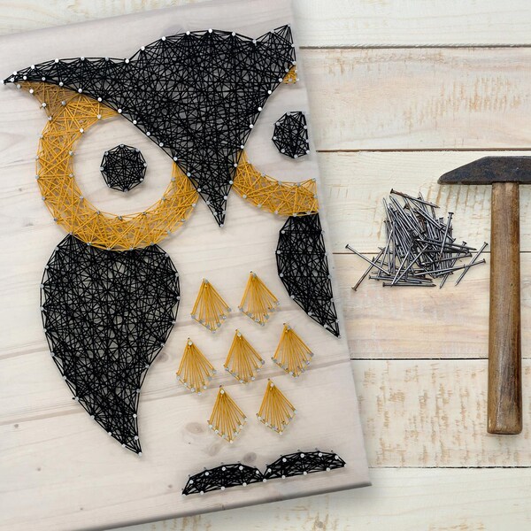Owl String Art - Etsy