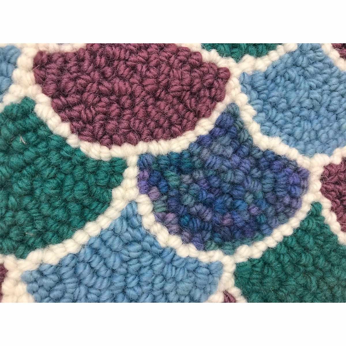 Scales Punch Needle Kit | Craft Kit for Adults | DIY Crafts | Purple ...