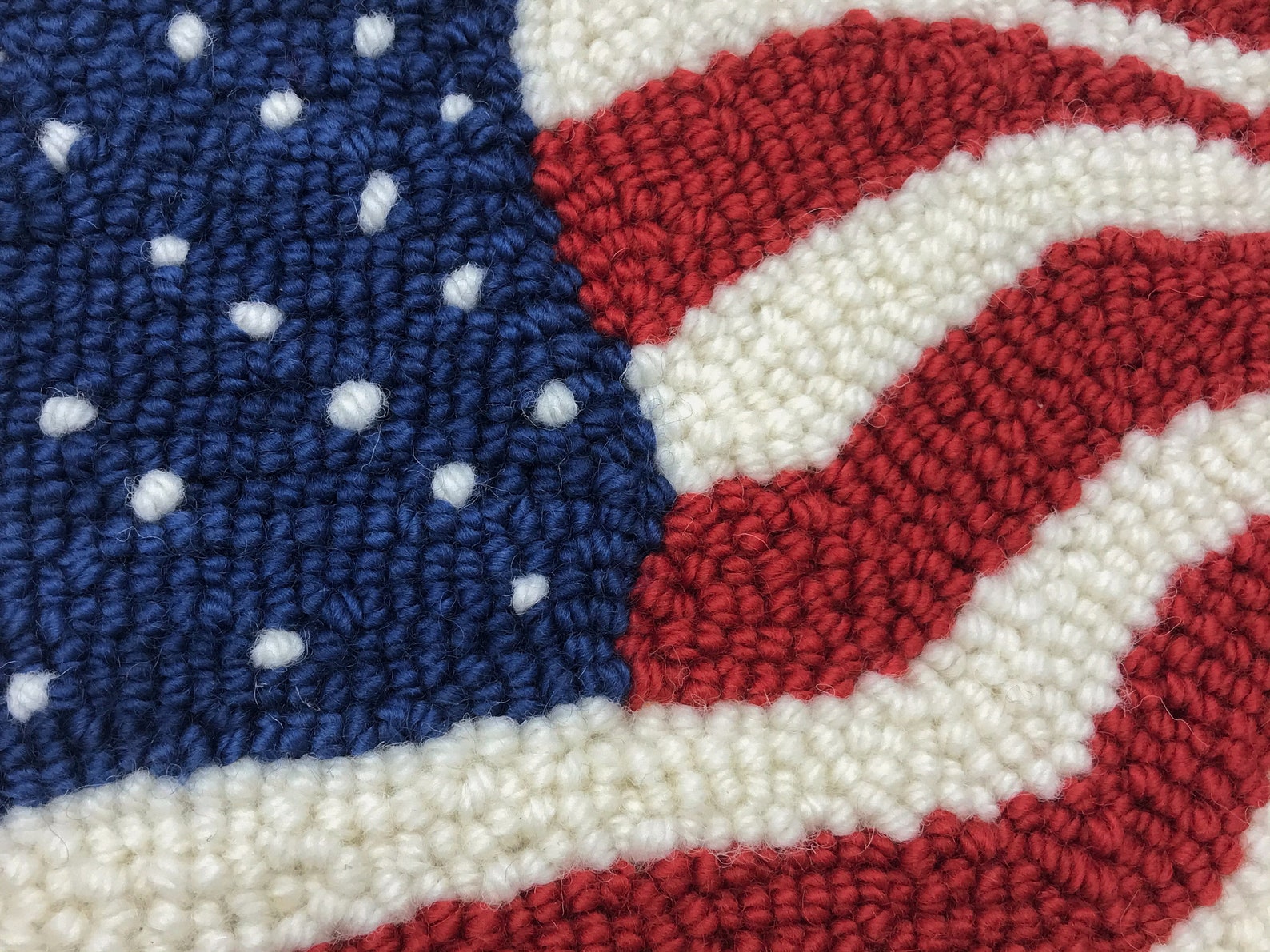 American Flag Punch Needle Kit DIY Kit Includes All Crafting | Etsy