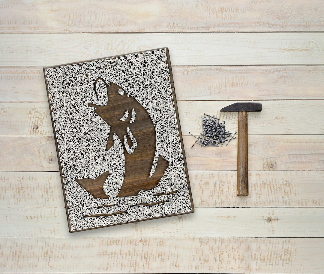 Fish String Art Kit DIY Arts and Craft Kit for Adults All - Etsy