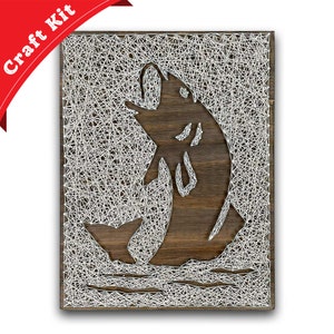 Fish String Art Kit - DIY Arts and Craft Kit for Adults | All Crafting ...