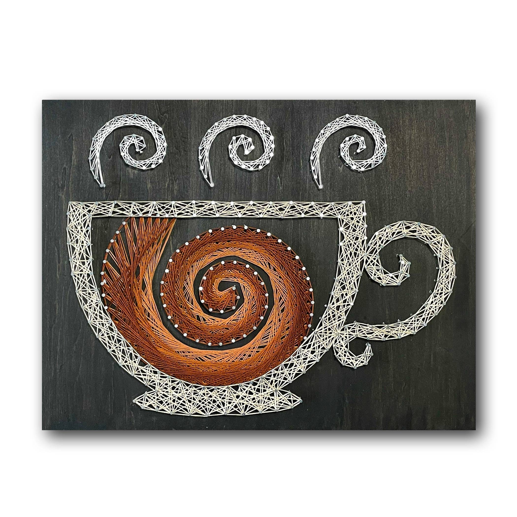 Coffee String Art Kit DIY Kit Includes All Craft Supplies - Etsy