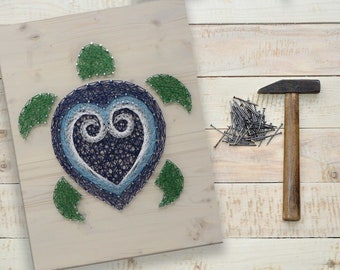 Sea Turtle String Art Kit - Etsy