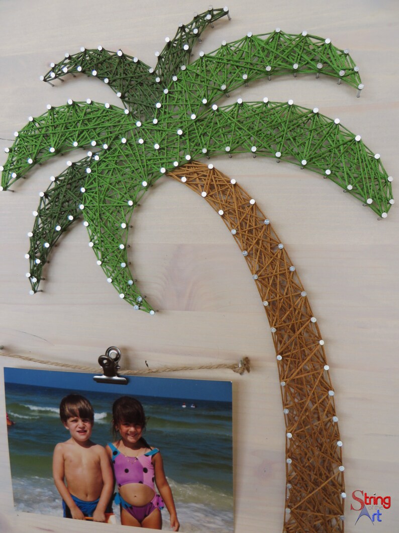 Palm Tree String Art Kit DIY String Art String Art Picture | Etsy