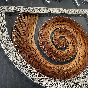 Coffee String Art Kit DIY Kit Includes All Craft Supplies, Coffee ...