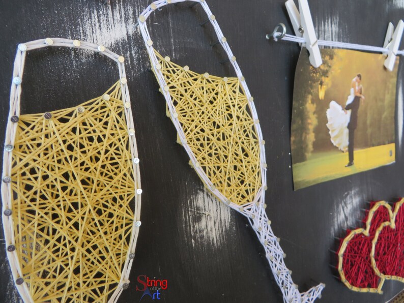 DIY String Art Kit String Art Picture Frame Picture Frame | Etsy