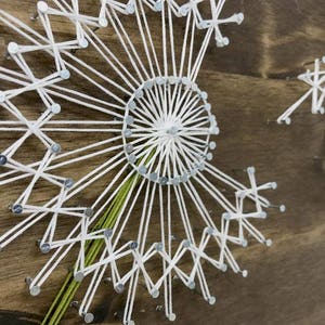 Dandelion String Art Kit | DIY Kit Includes All Craft Supplies ...