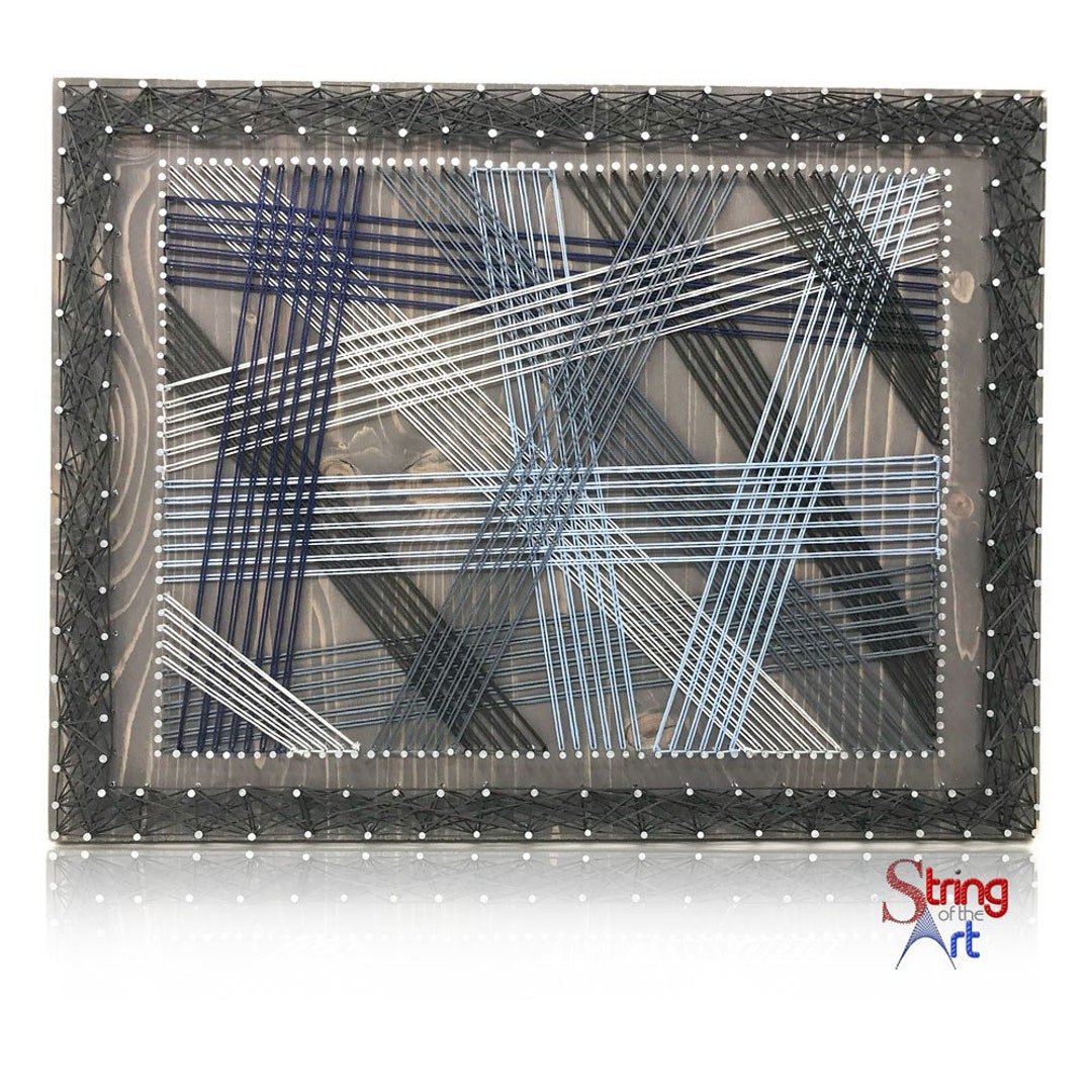 Abstract String Art Kit DIY String Art Kit Crafting Kit for - Etsy