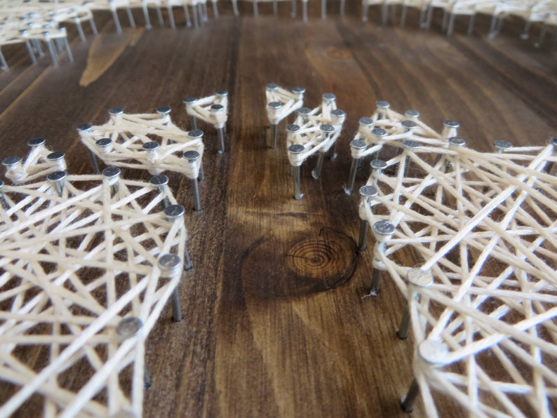 Oak Tree String Art Kit | DIY Kit Includes All Supplies | Crafts Kit ...