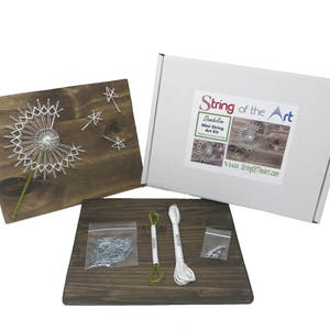 Dandelion String Art Kit | DIY Kit Includes All Craft Supplies ...