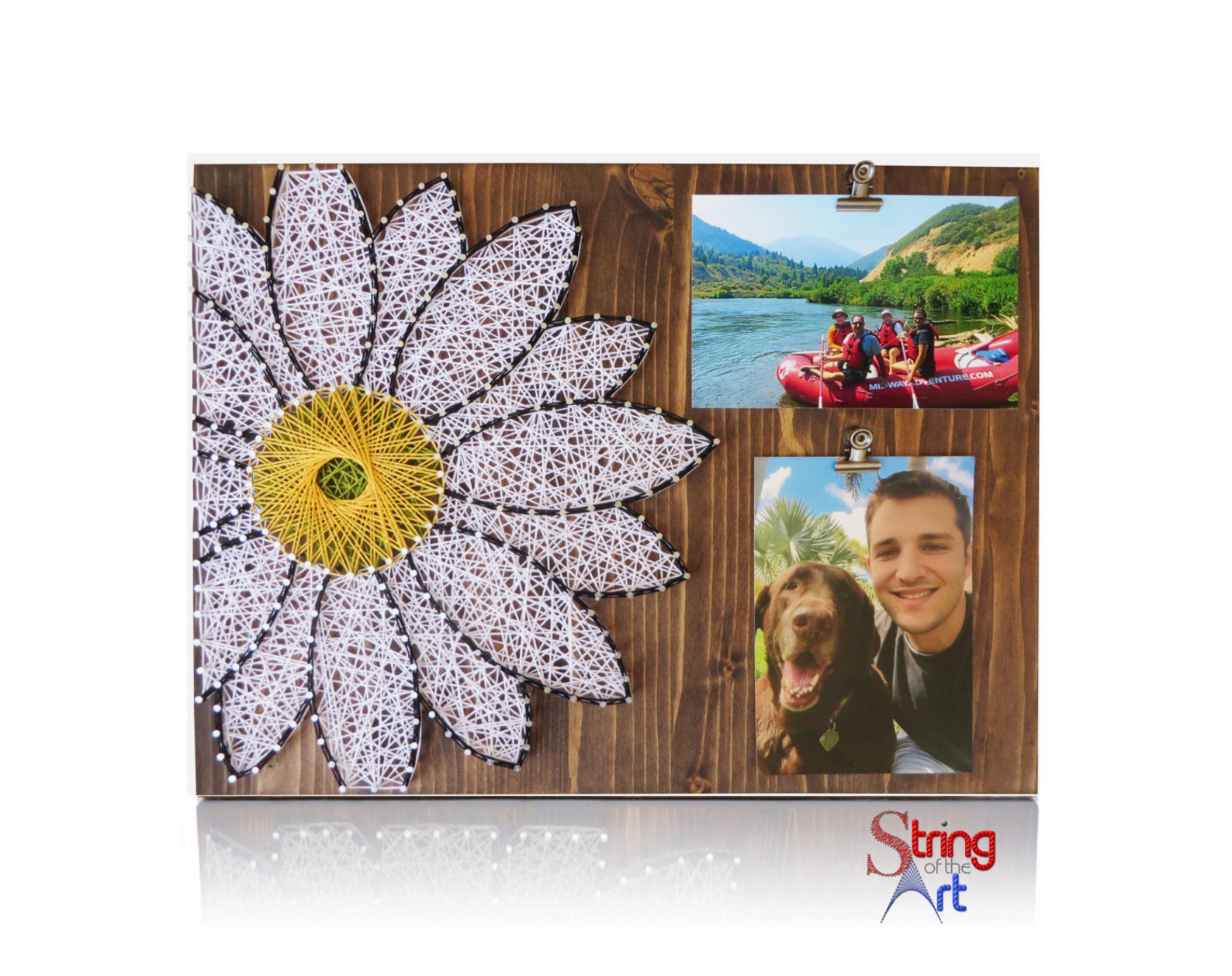 Daisy String Art Kit DIY String Art Picture Frame Adult - Etsy