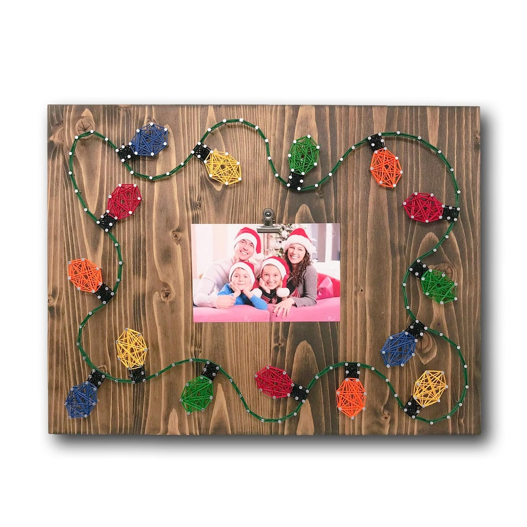 Christmas Lights String Art Kit All Crafting Supplies Inside, Craft ...